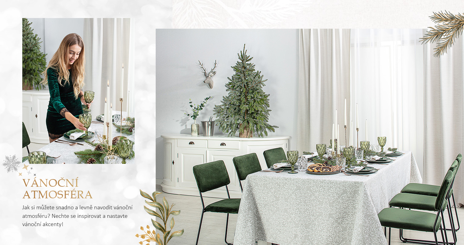 Jak vyzdobit vánoční stůl? - Dekoria